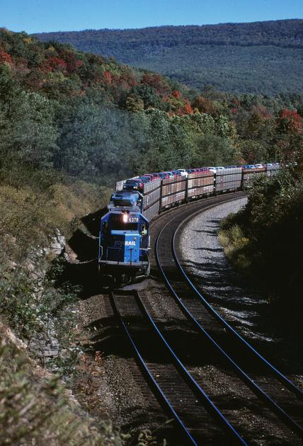 CR 6378 Spruce Creek, PA 10/2/87 | Conrail Photo Archive